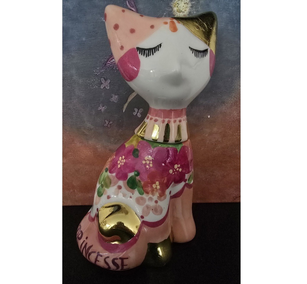 Rosina Wachtmeister Urne „Princess//“ aus Feinkeramik – Unikat – Rosina Wachtmeister