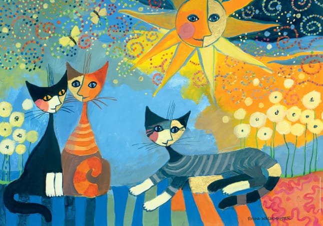 Jigsaw Puzzle “Stripes” (2000 Pieces) – Rosina Wachtmeister